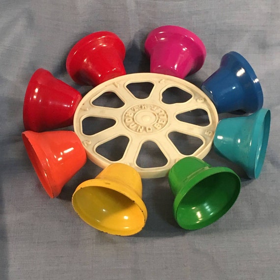 Bell Musical Toy Vintage Bells Vintage FMT Round Bell Musical Toy ...