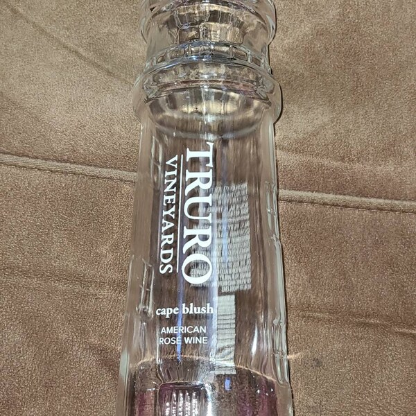 Glass Lighthouse Wine Bottle - Etsy