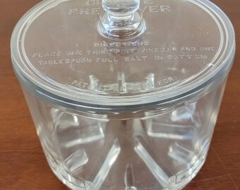 Glass Cheese Preserver - Etsy