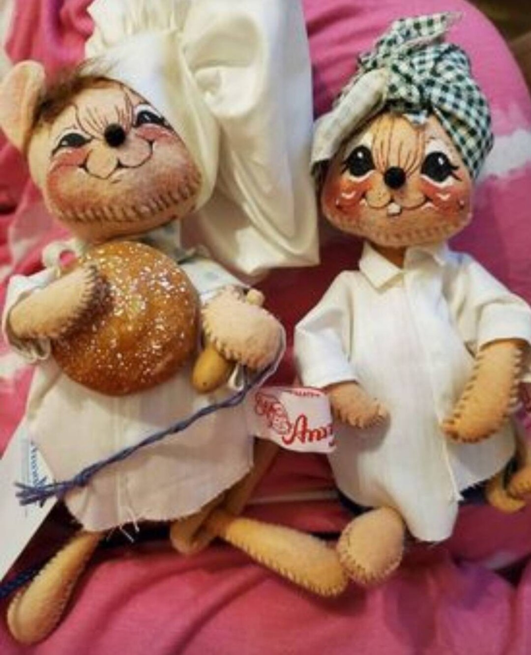 Annalee Mouse "baker" Dolls Set - Vintage Collectible RARE! - Etsy