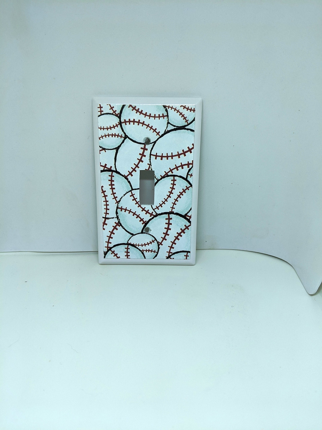 Baseball Light Switch Cover - Etsy