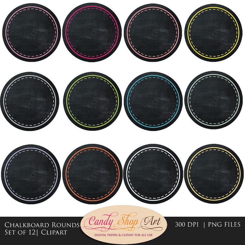 Chalkboard Label - Etsy