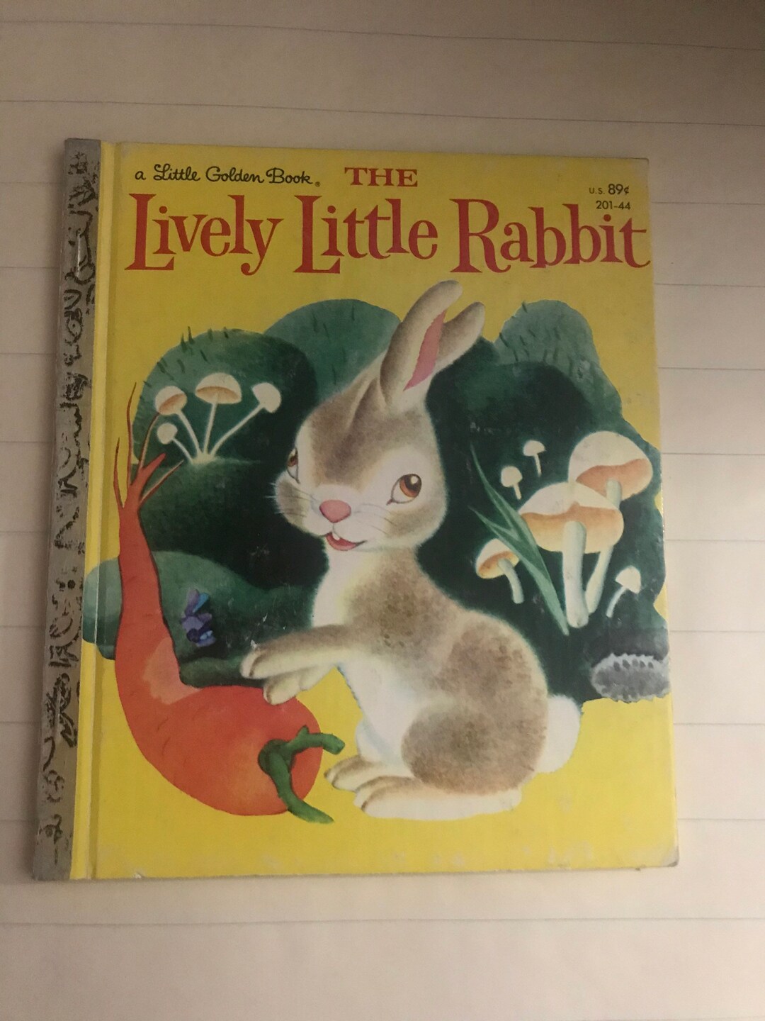 1971 Children's Book the Lively Little Rabbit~ Bunny Storybook ...
