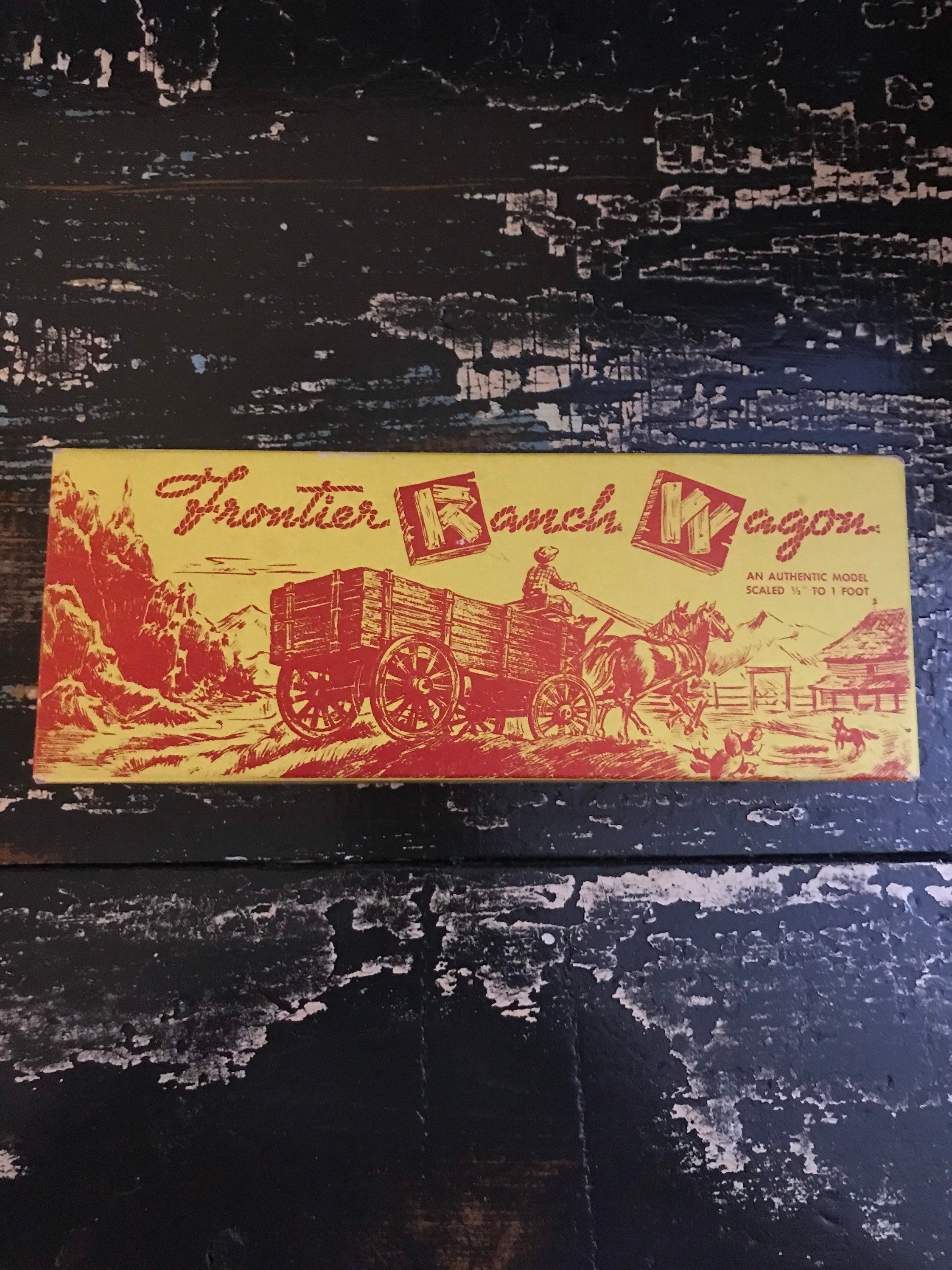 Vintage 1940's Early Western Vehicle Series Model Kit - Etsy