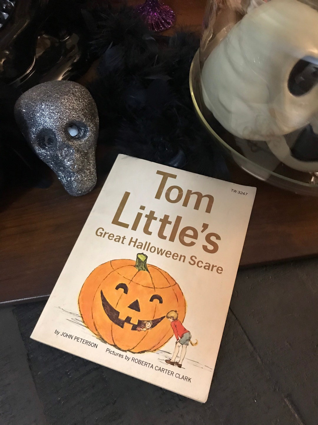 Tom Littles Great Halloween Scare Paperback 1975 Scholastic Book ...