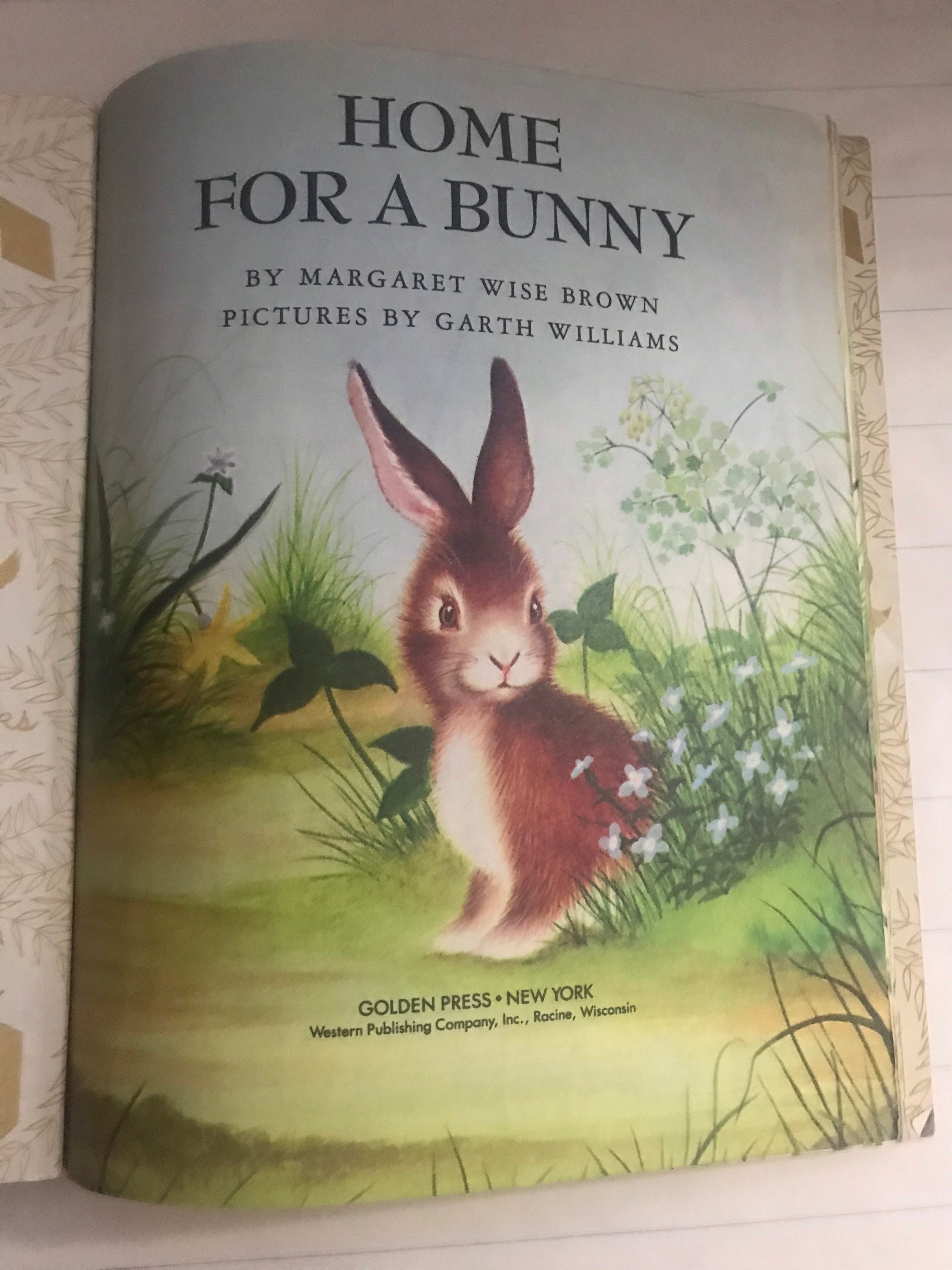 1961 Home for A Bunny Children's Book Springtime Easter Time Rabbits ...