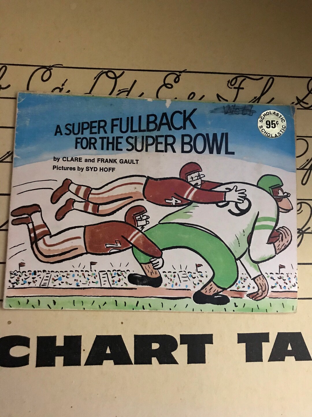 1977 Scholastic for Young Readers A Super Fullback for the Super Bowl ...