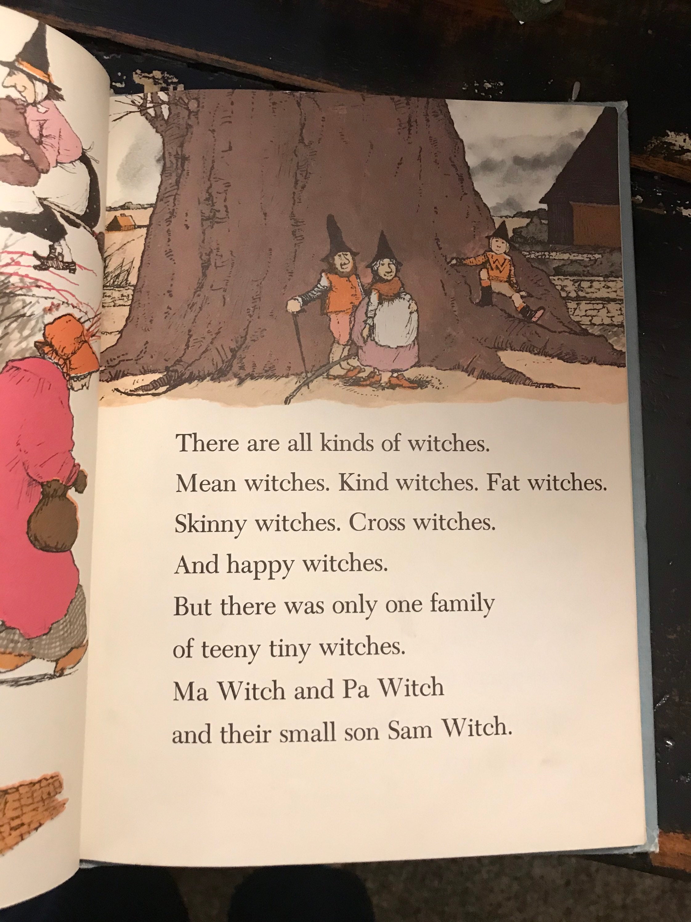 The Teeny Tiny Witches 1979 Children's Book by Jan Wahl Hardcover Vintage Storybook - Etsy