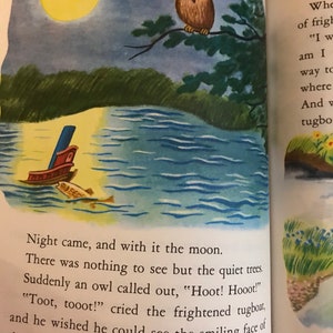 Scuffy the Tugboat Little Golden Book Hardcover Circa 1970's Childhood ...