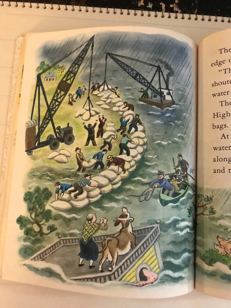 Scuffy the Tugboat Little Golden Book Hardcover Circa - Etsy