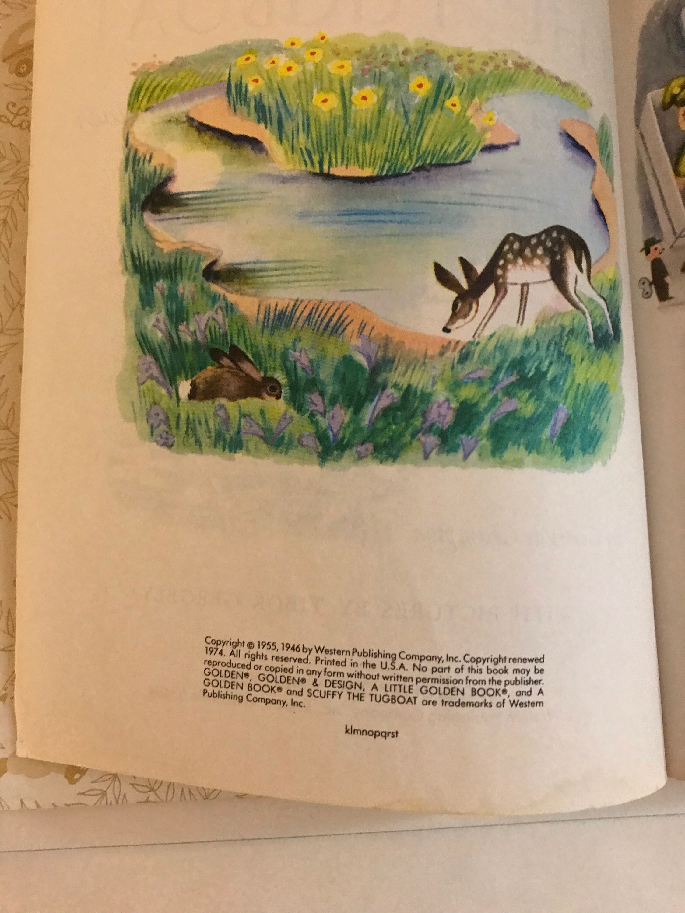 Scuffy the Tugboat Little Golden Book Hardcover Circa - Etsy