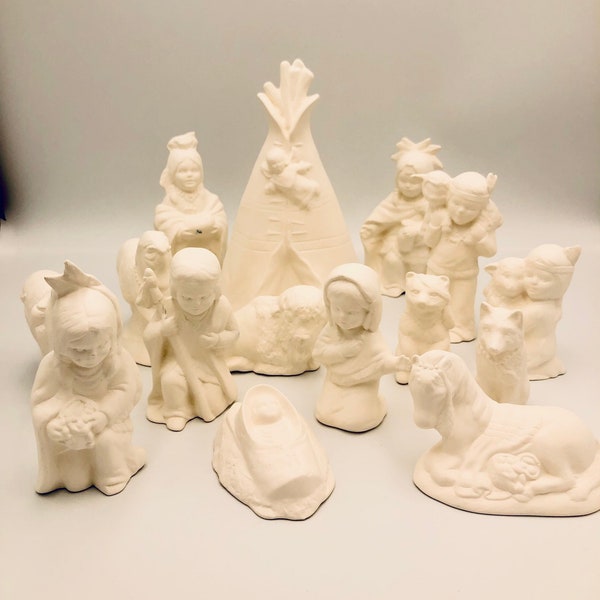 Provincial Mold Nativity Set - Etsy UK