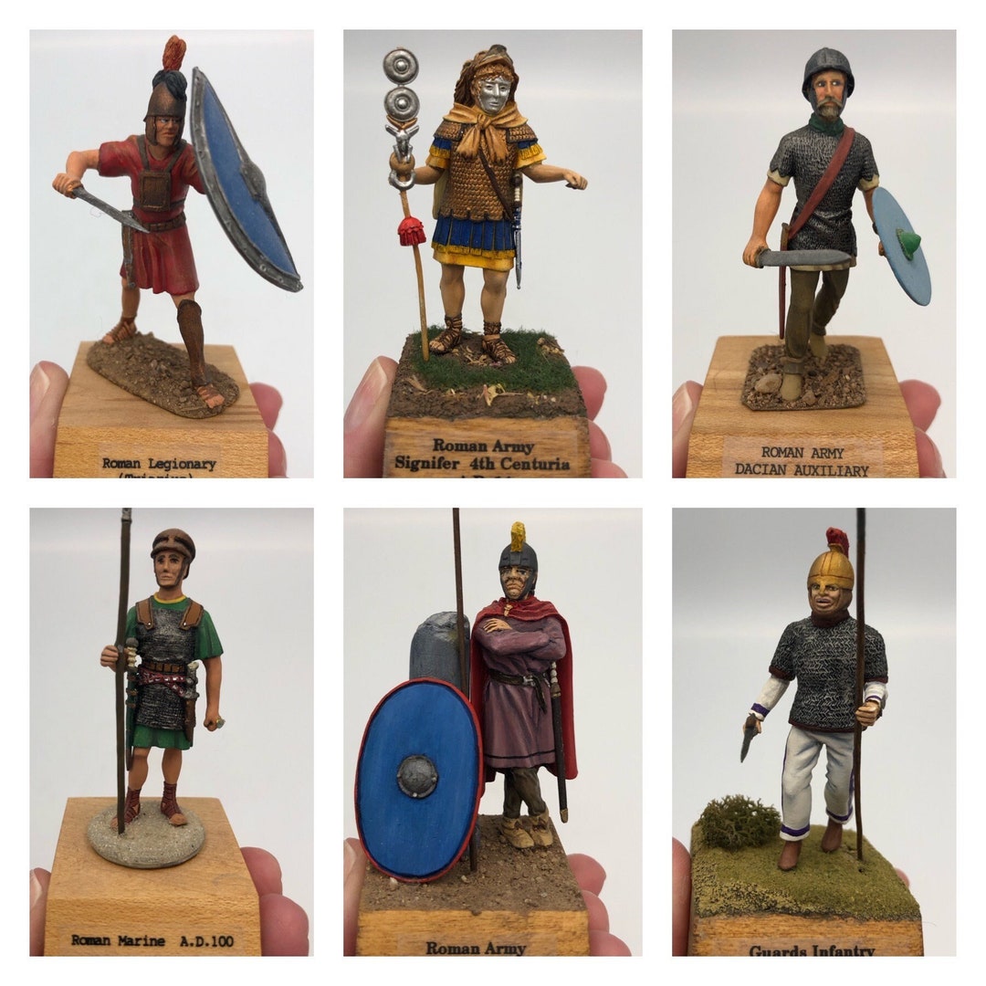 Choice of Hand Painted Miniature Military Figurines 54mm - 60mm ...