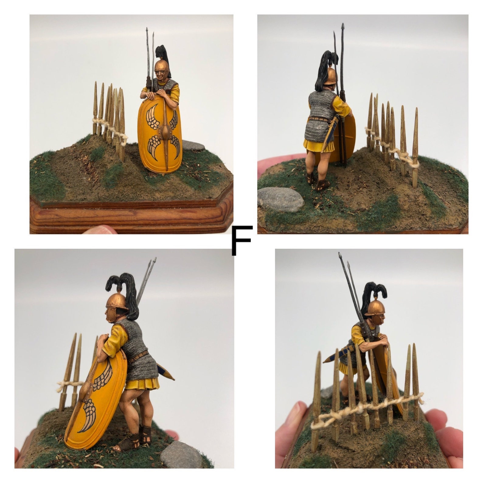 Choice of Hand Painted Miniature Military Figurines 54mm - 60mm ...