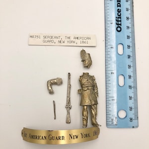 Vintage Choice of New Hope Design Men at Arms Miniature Militia Kits ...