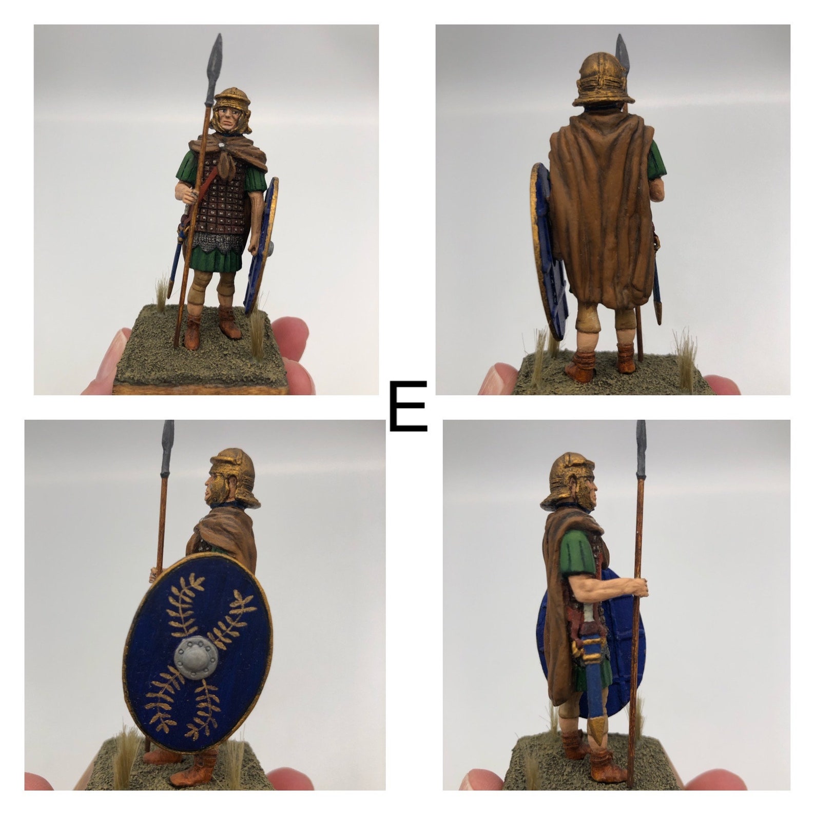 Choice of Hand Painted Miniature Military Figurines 54mm - 60mm ...