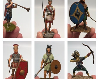 Choice of Hand Painted Miniature Military Figurines 54mm 60mm ...