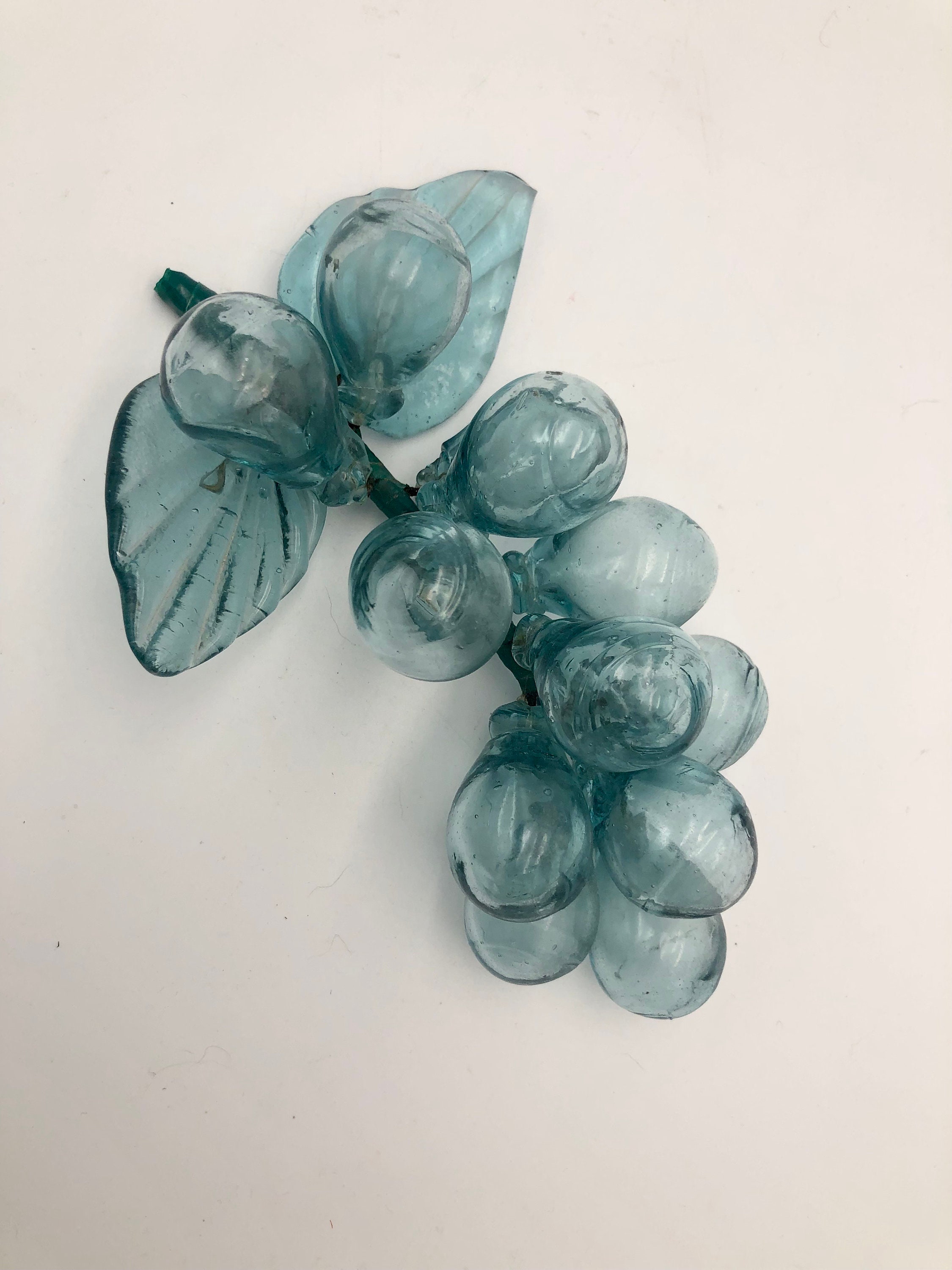 Vintage Choice of Hand-blown Glass Grapes - Mid Century Italy - Variety ...