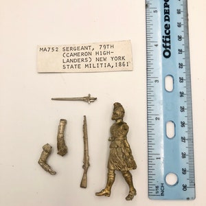 Vintage Choice of New Hope Design Men at Arms Miniature Militia Kits ...