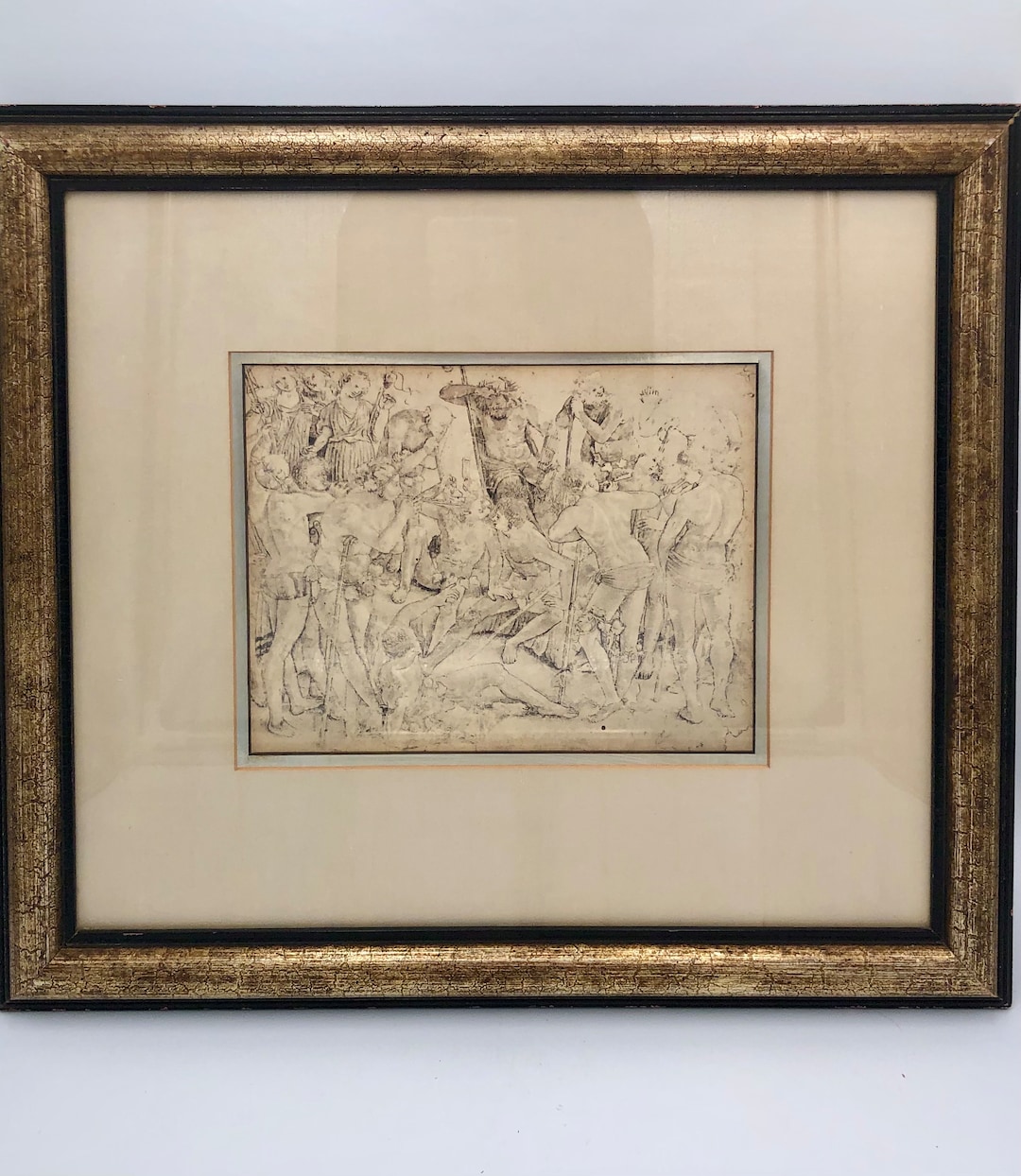 Vintage HARD to FIND Luca Signorelli Mythological Composition With Pan ...