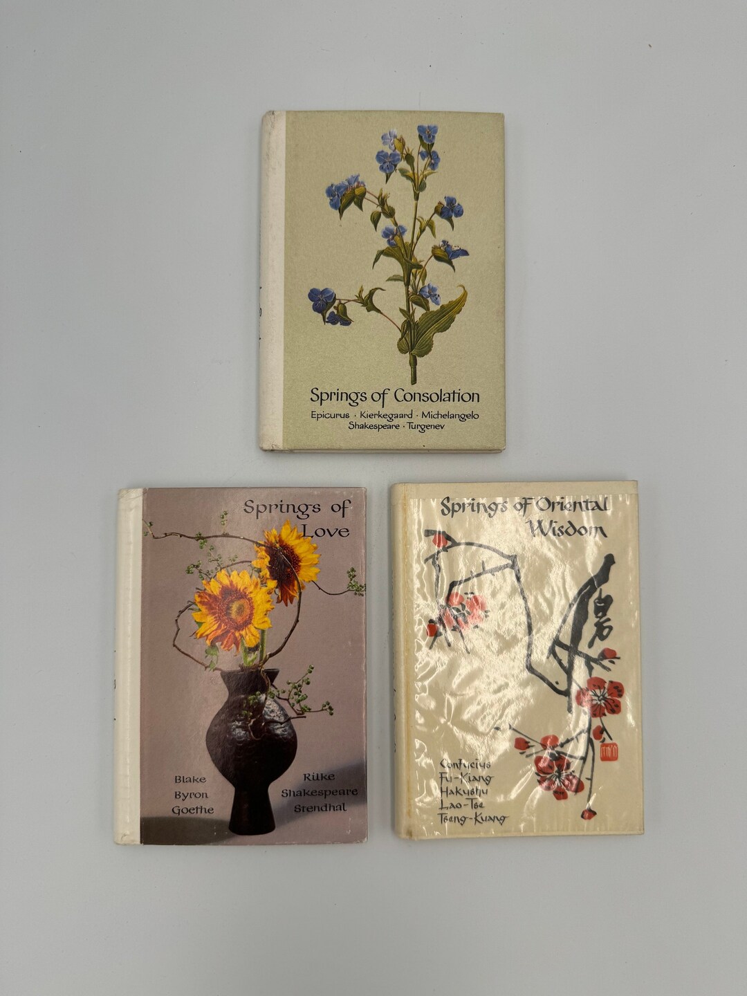 Vintage Choice of springs Hardcover Mini Gift Books Springs of ...