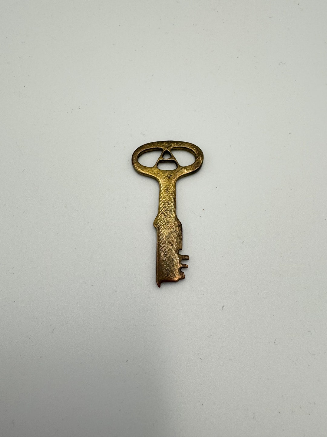 Vintage UNIQUE Folger Adam Prison Key Mini Replica 1-1/2 Tall - Etsy