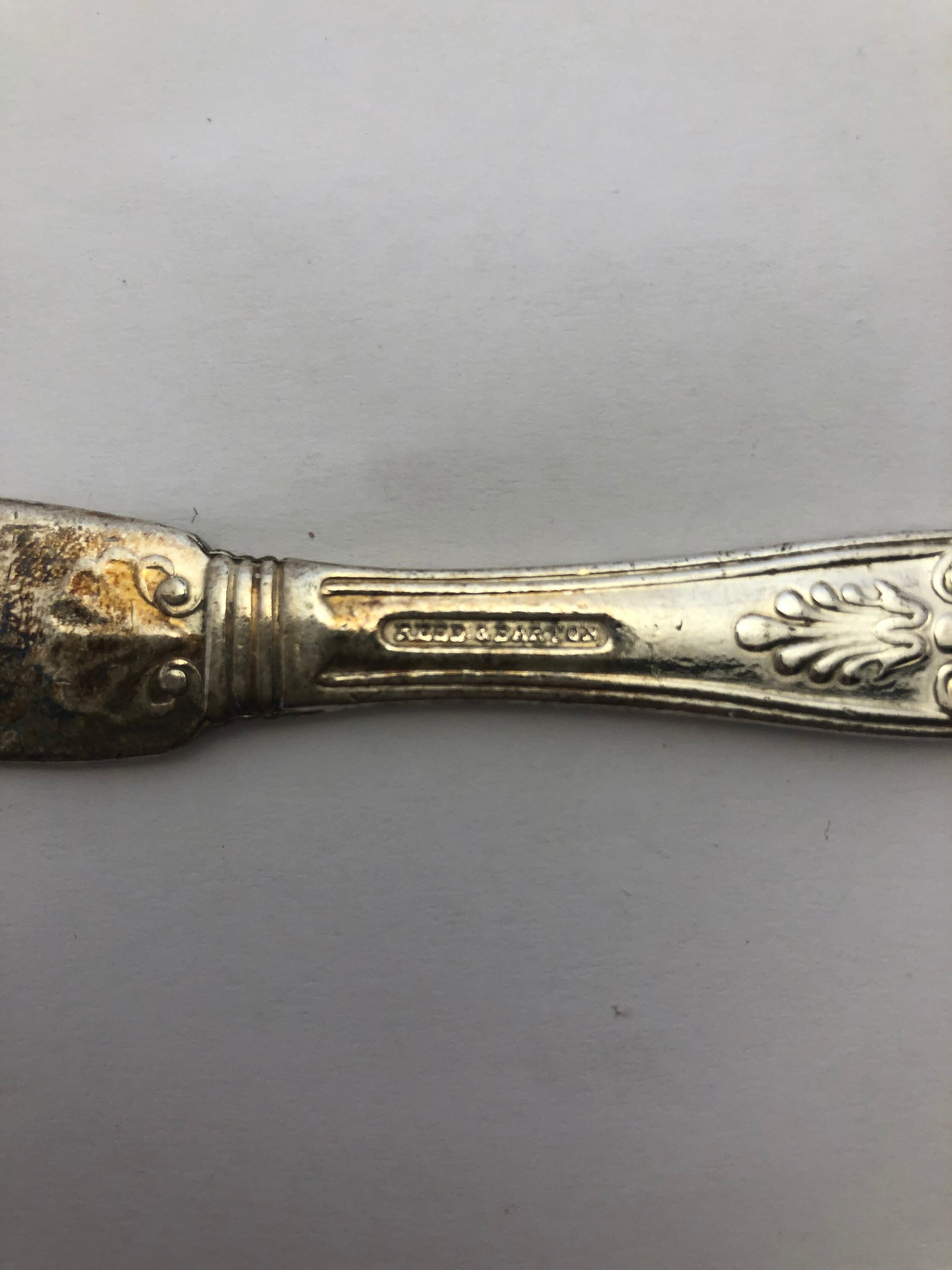Vintage Reed & Barton Kings Butter Knife Fairmont Hotel 1890 | Etsy
