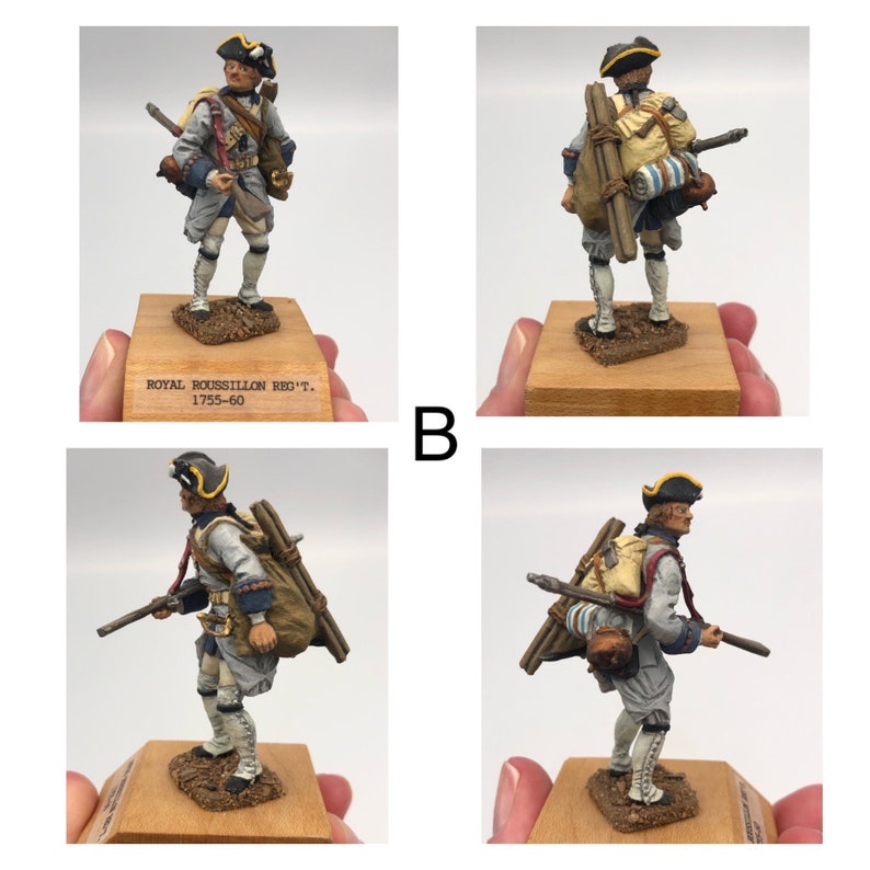 Choice of Hand Painted Miniature Military Figurines 54mm - 60mm ...