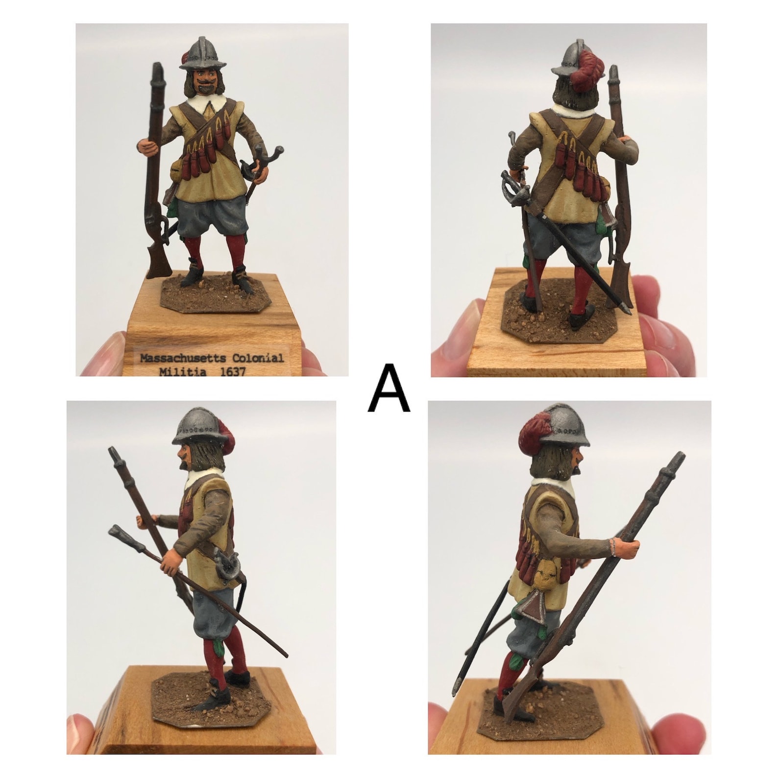 Choice of Hand Painted Miniature Military Figurines 54mm - 60mm ...