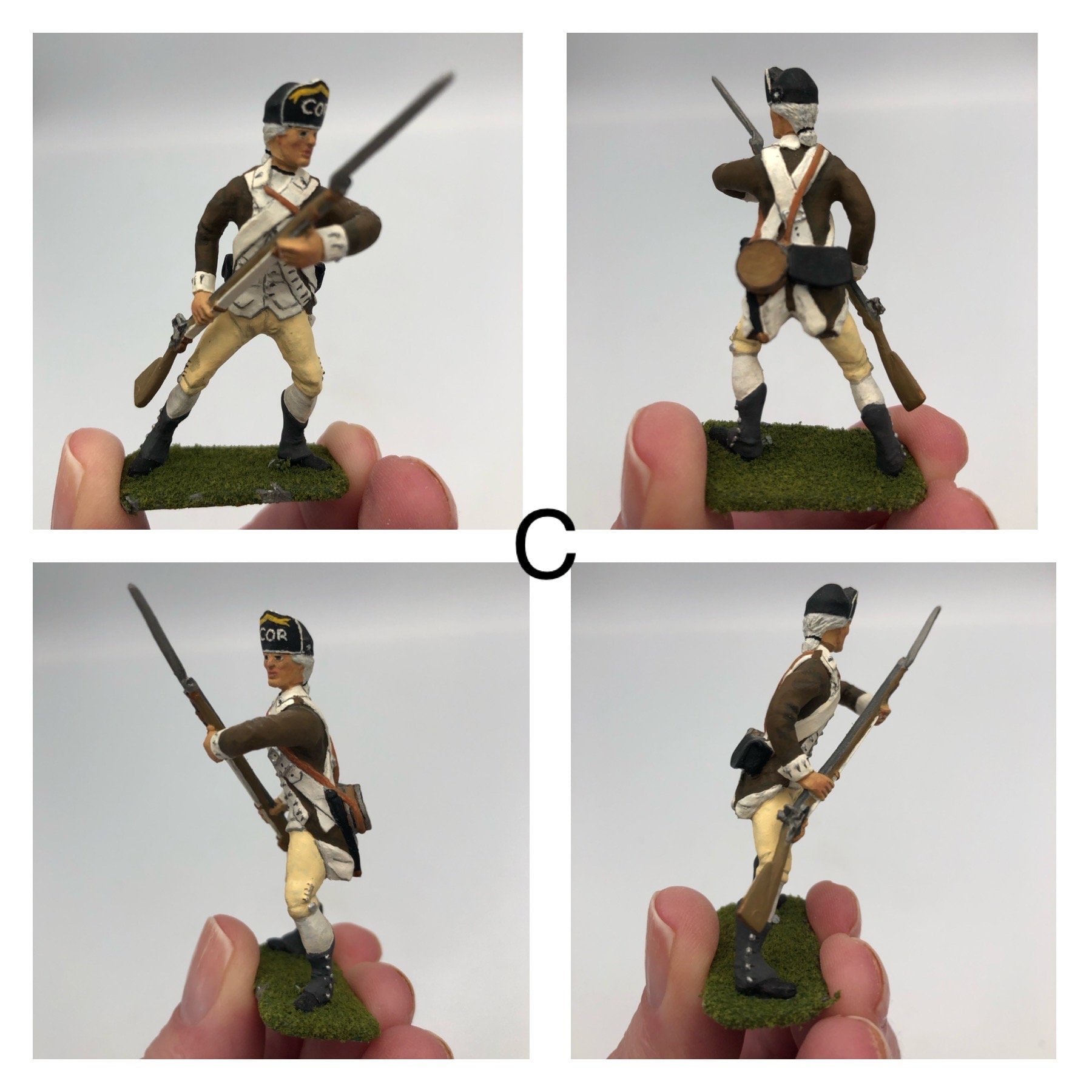 Choice of Hand Painted Miniature Military Figurines 54mm - 60mm ...