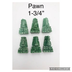 Vintage Choice of Chess Replacement Pieces Hand Carved Mexican Mayan ...