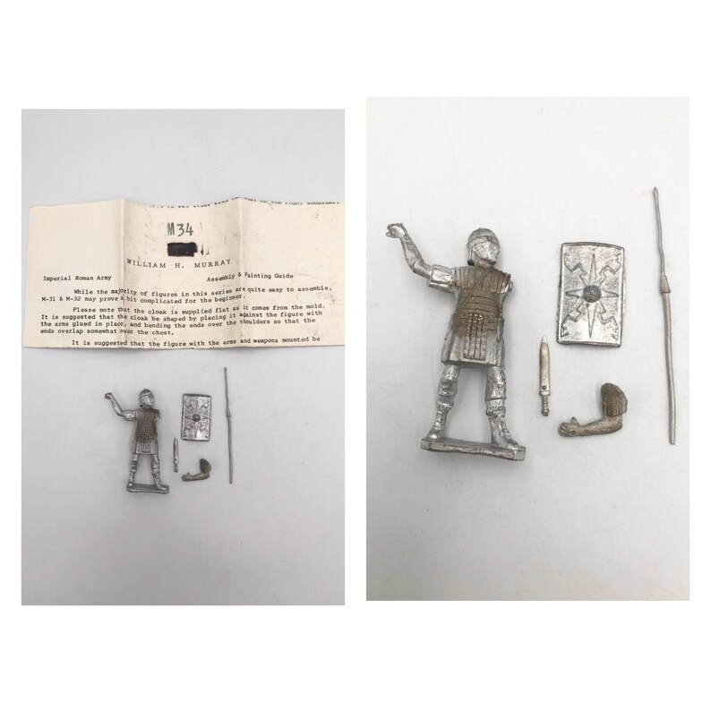 Vintage Choice of Miniature Militia Kits Old Guard/el Viejo/wolf 54mm ...