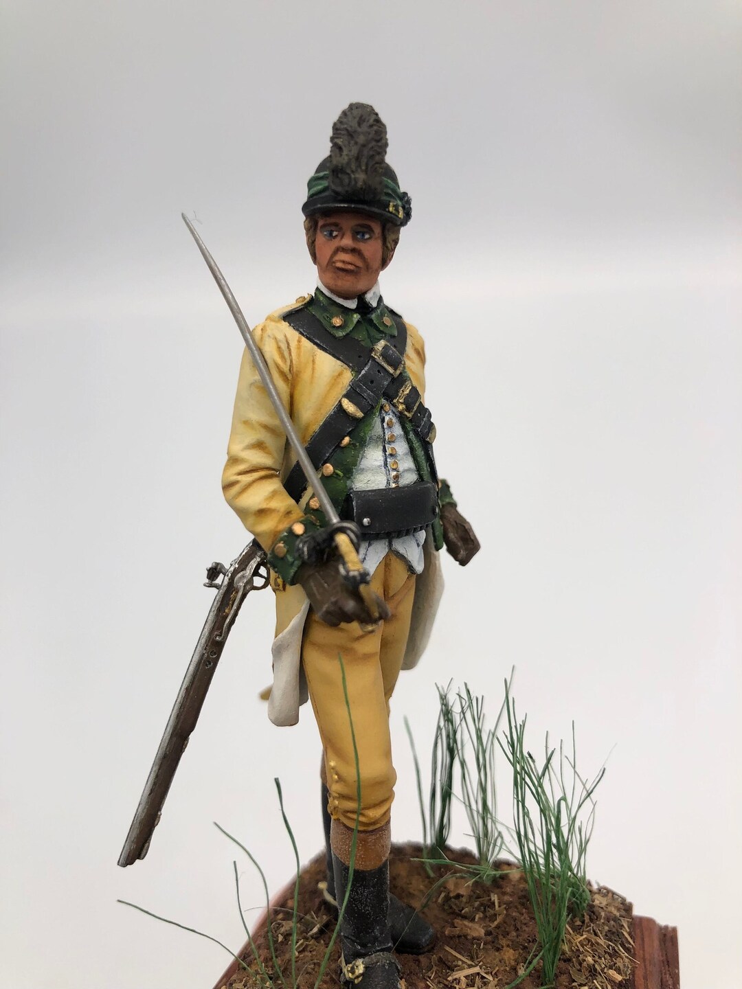 Hand Painted American Revolution Figurine Fer Miniatures Lee's Legion ...
