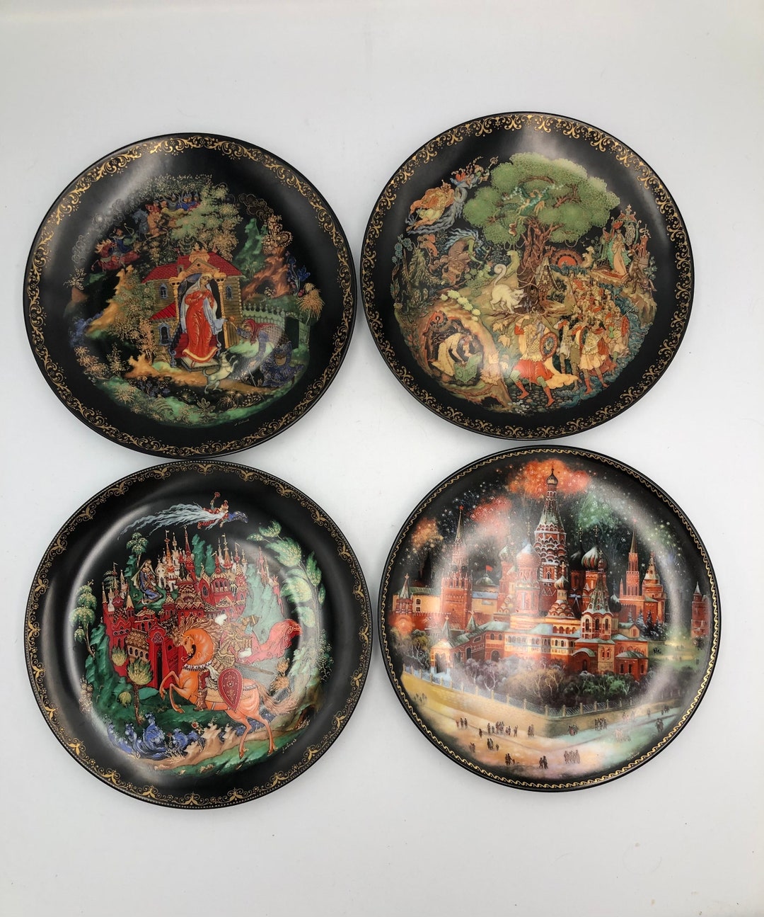 Vintage Choice of Tianex Russian Legends Fairy Tale Plate Bradford ...
