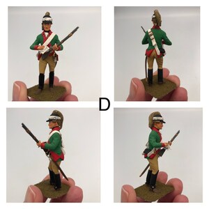 Choice of Hand Painted Miniature Military Figurines 54mm - 60mm ...