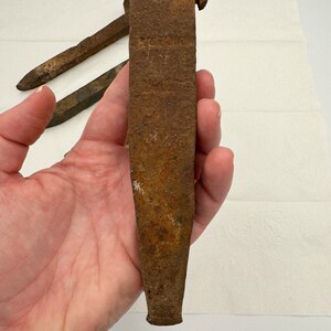 Vintage Set of 4 Railroad Spikes - Variety of Sizes and Styles - 5" to ...