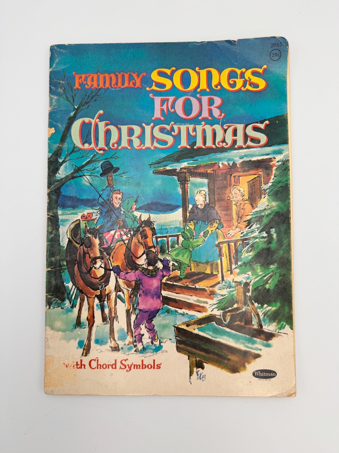 Vintage Family Songs for Christmas Sheet Music Book Arrangements With ...
