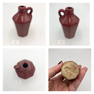 Vintage Choice of Glazed Pottery Stoneware - Mini Jugs - Variety of ...