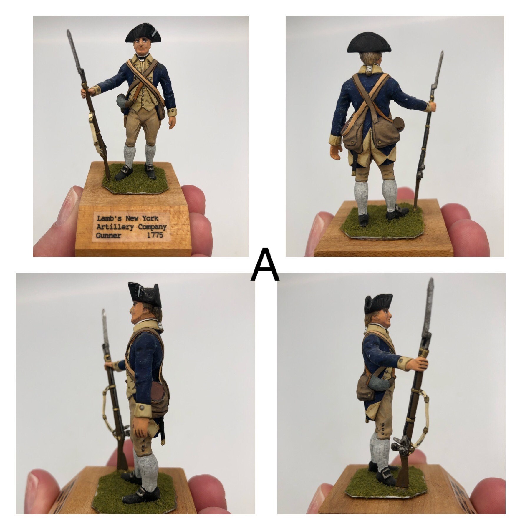 Choice of Hand Painted Miniature Military Figurines 54mm - 60mm ...