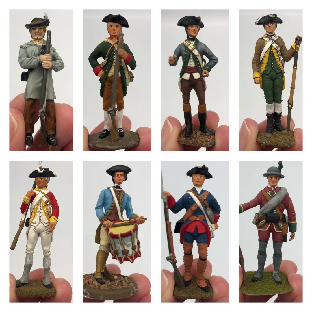 Choice of Hand Painted Miniature Military Figurines 54mm - 60mm ...