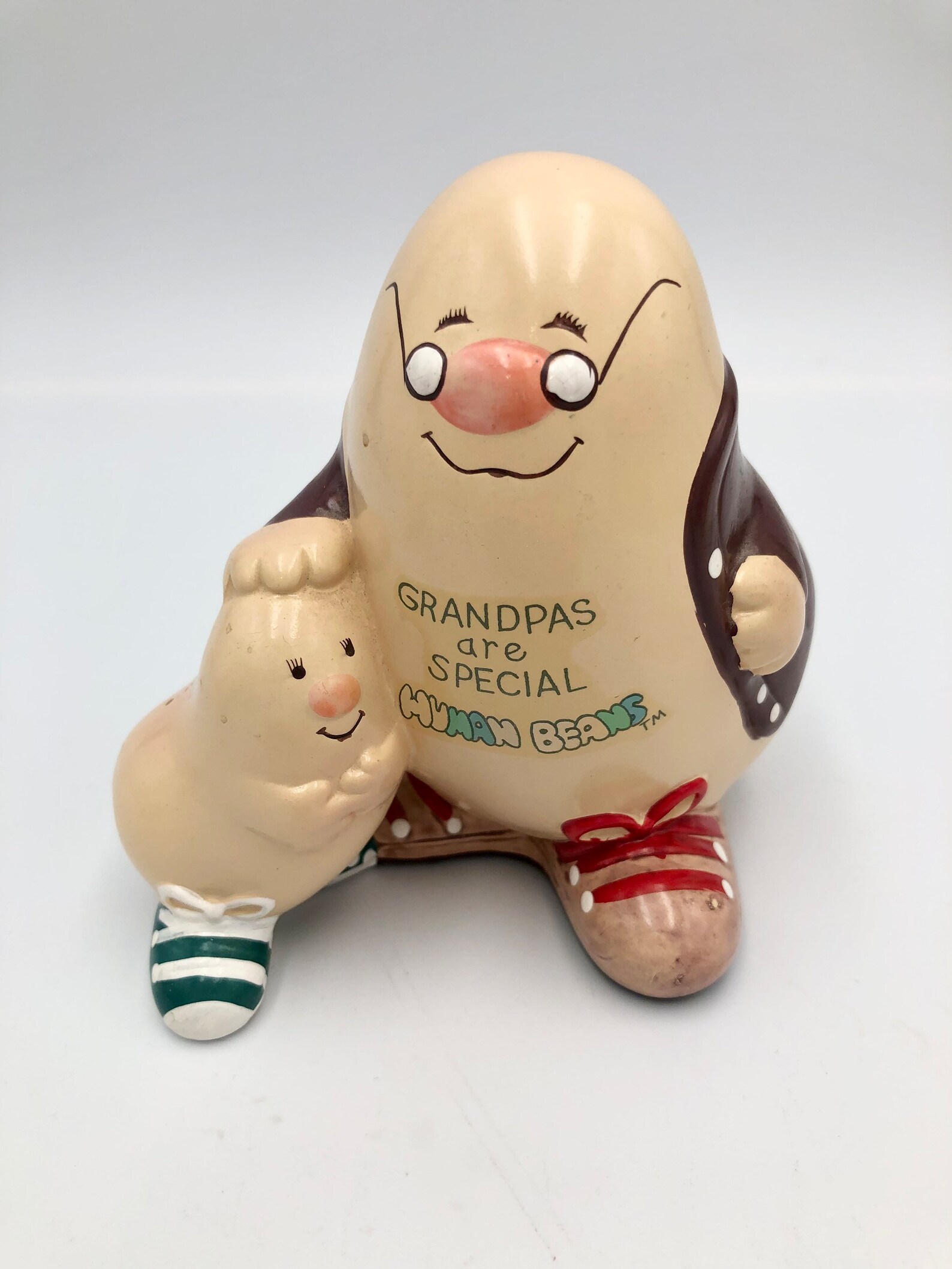 Vintage Choice of Human Bean Figurine Grandmas Are Special Grandpas Are ...