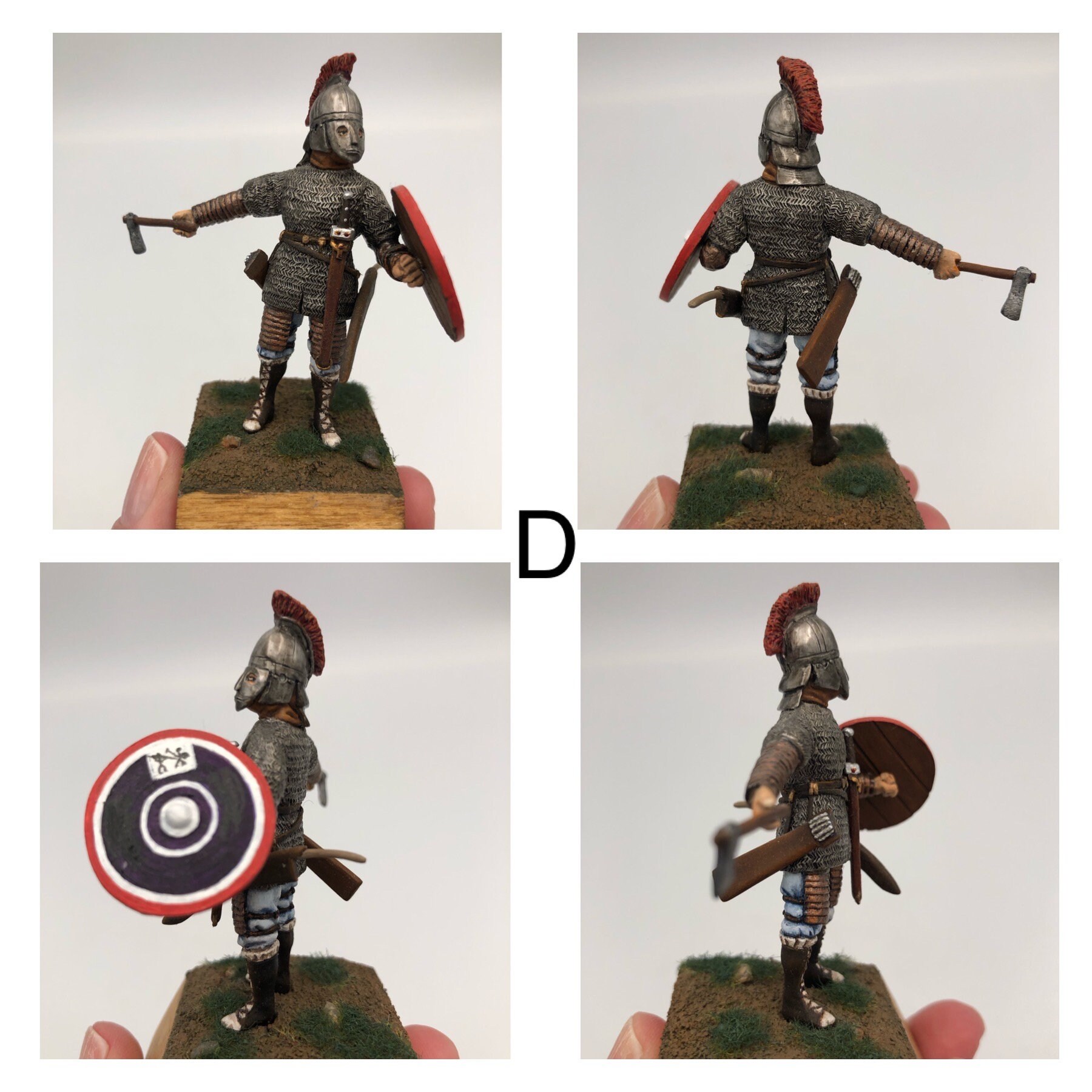 Choice of Hand Painted Miniature Military Figurines 54mm - 60mm ...