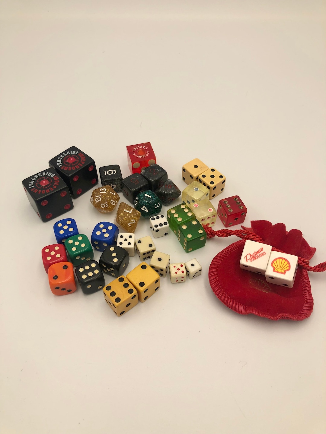 Lot of Game Dice Game Pieces Large Variety Casino, Role Playing ...