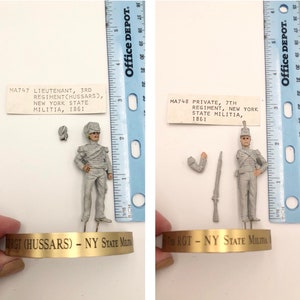 Vintage Choice of New Hope Design Men at Arms Miniature Militia Kits ...