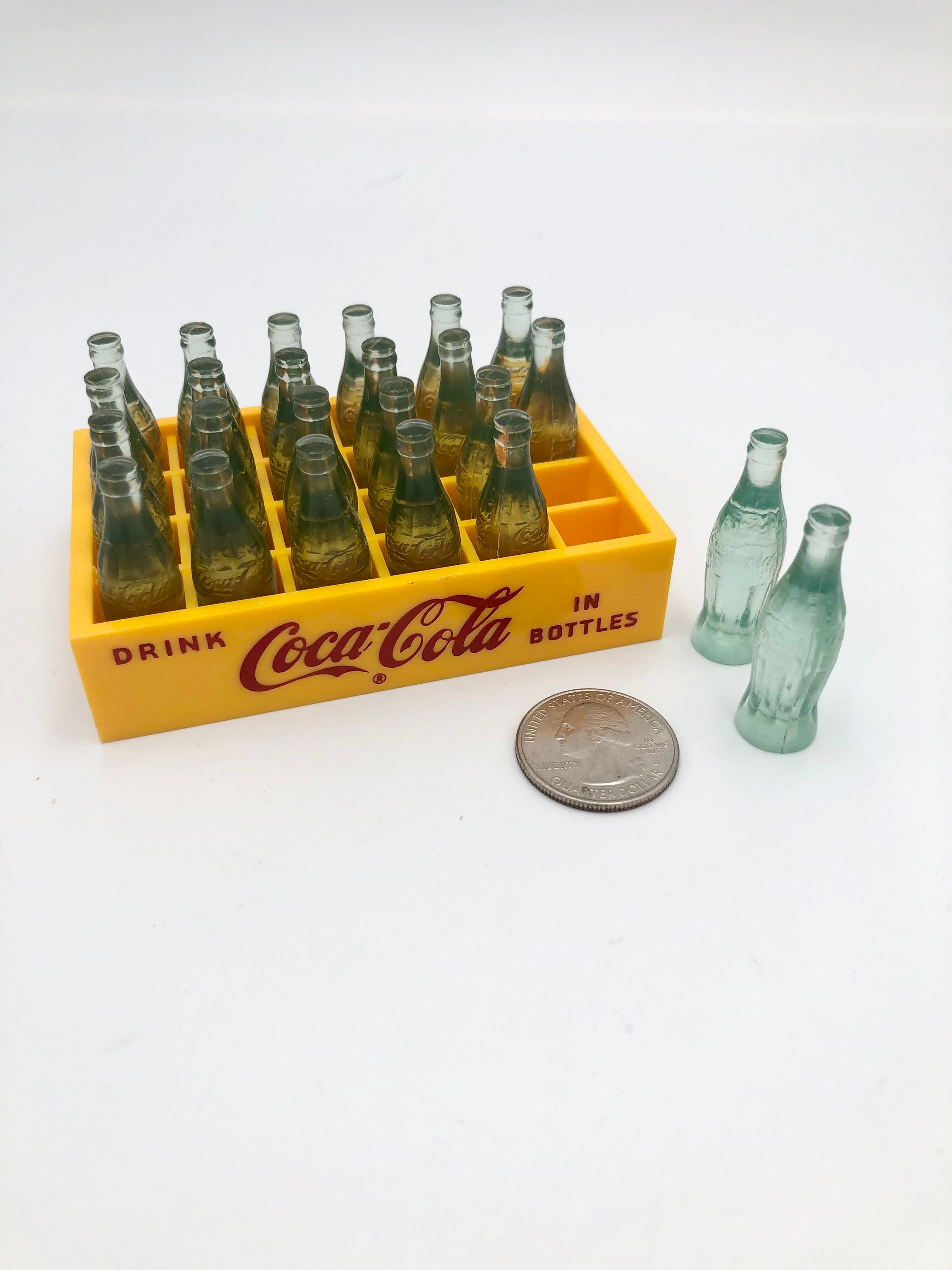 Mini Coca Cola Plastic Bottles