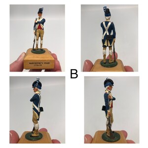 Choice of Hand Painted Miniature Military Figurines 54mm - 60mm ...