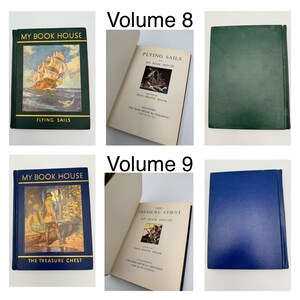 Vintage Choice of My Book House Series Books - Collectible Hard Cover ...