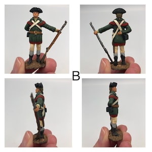 Choice of Hand Painted Miniature Military Figurines 54mm - 60mm ...