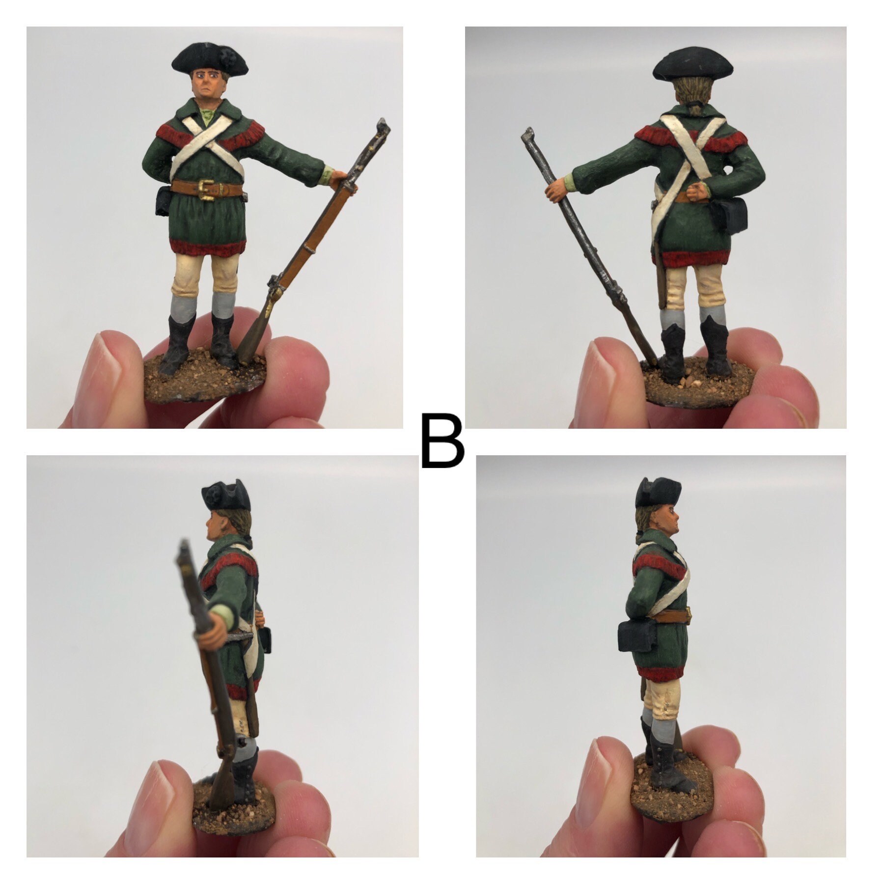 Choice of Hand Painted Miniature Military Figurines 54mm - 60mm ...