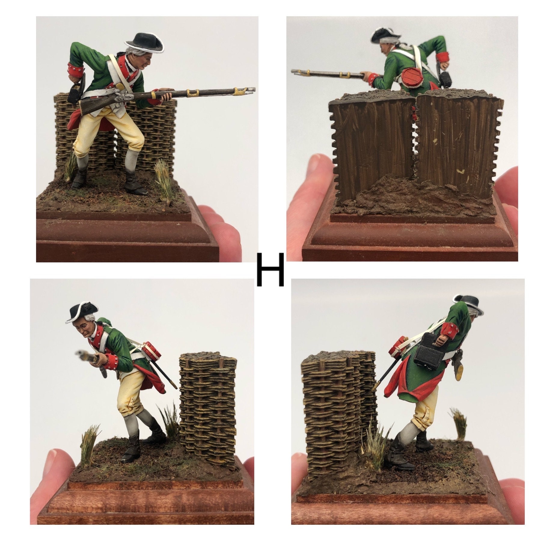 Choice of Hand Painted Miniature Military Figurines 54mm - 60mm ...